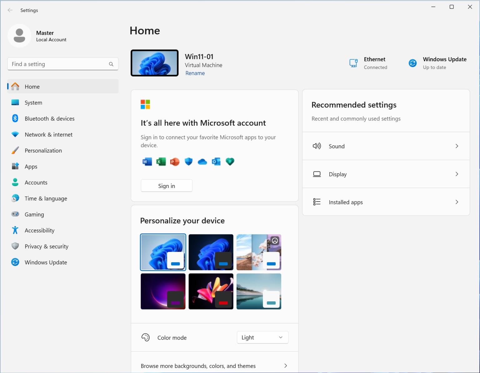 VM(Windows 11) の日本語化の方法 | Microsoft 365 実験室